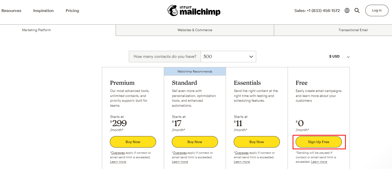 Widget: MailChimp – Moto Help Center