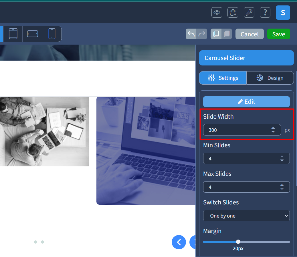 Widget: Carousel Slider – Moto Help Center