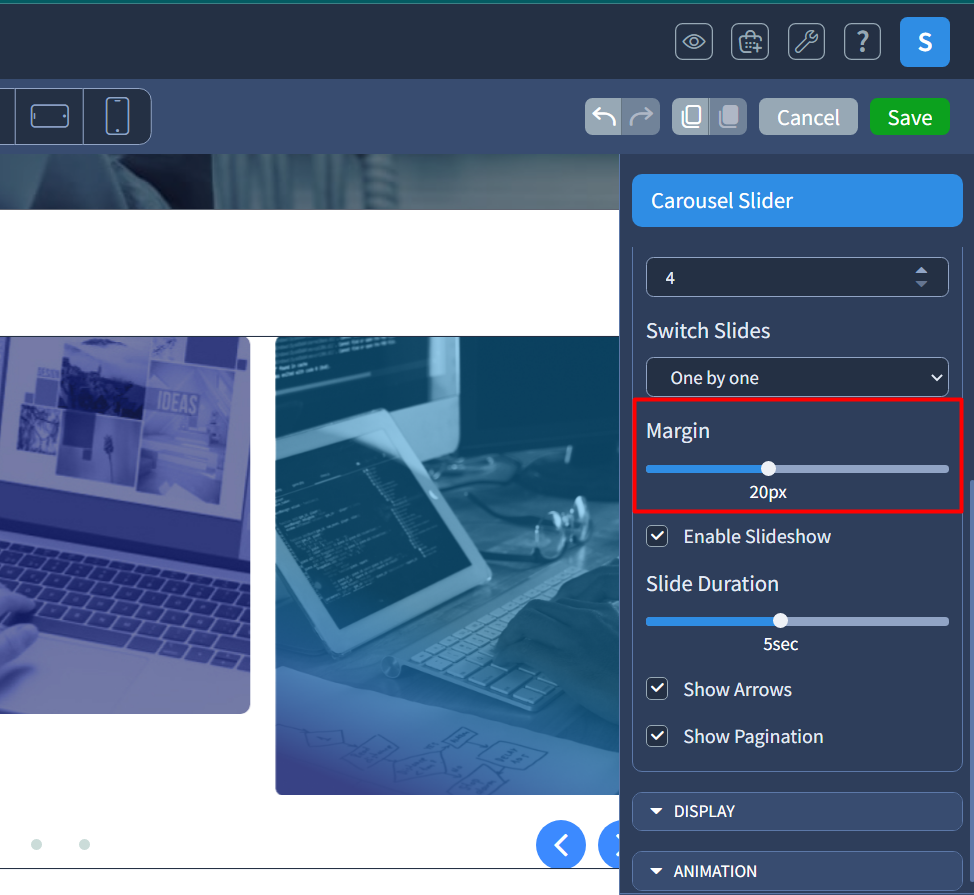 Widget: Carousel Slider – Moto Help Center
