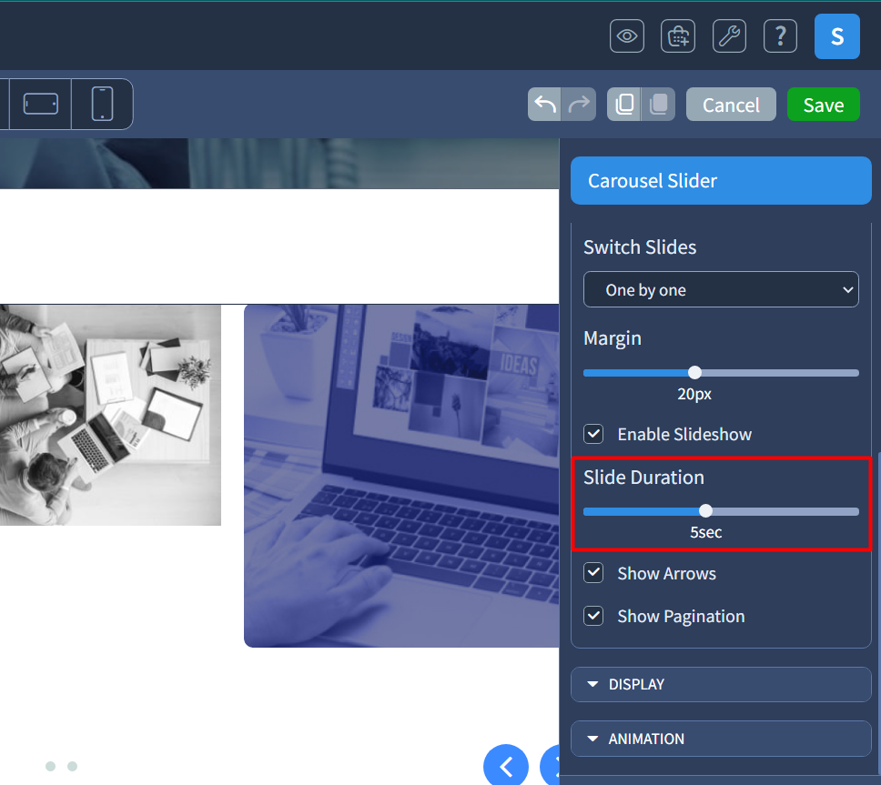 Widget: Carousel Slider – Moto Help Center