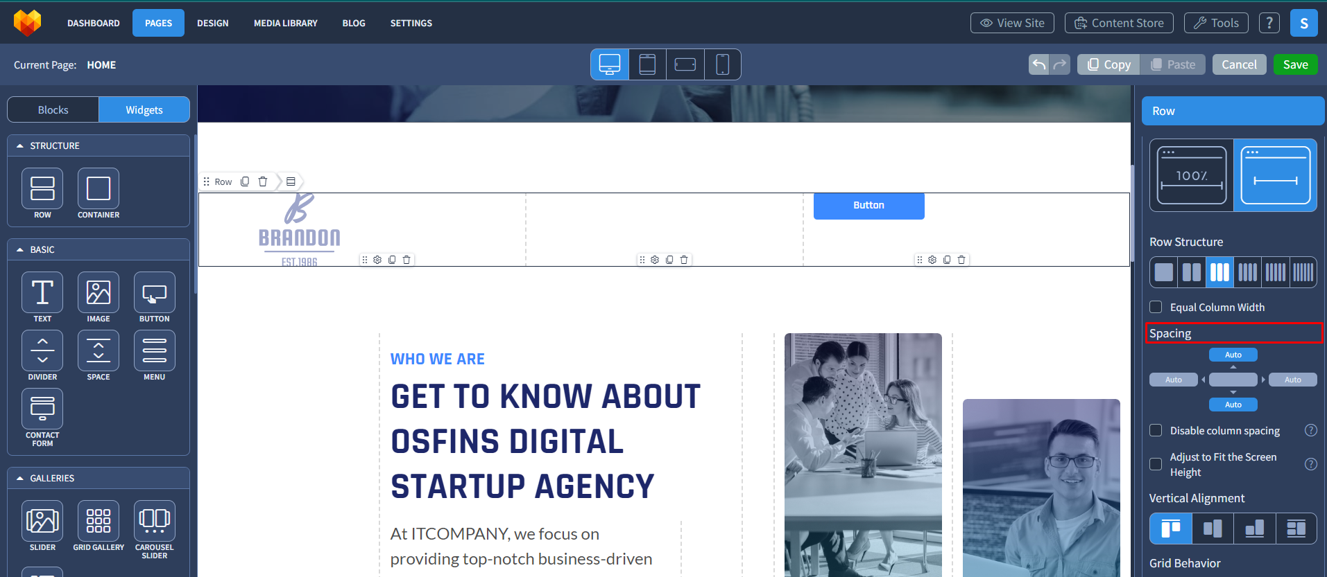 Widget: Row – Moto Help Center